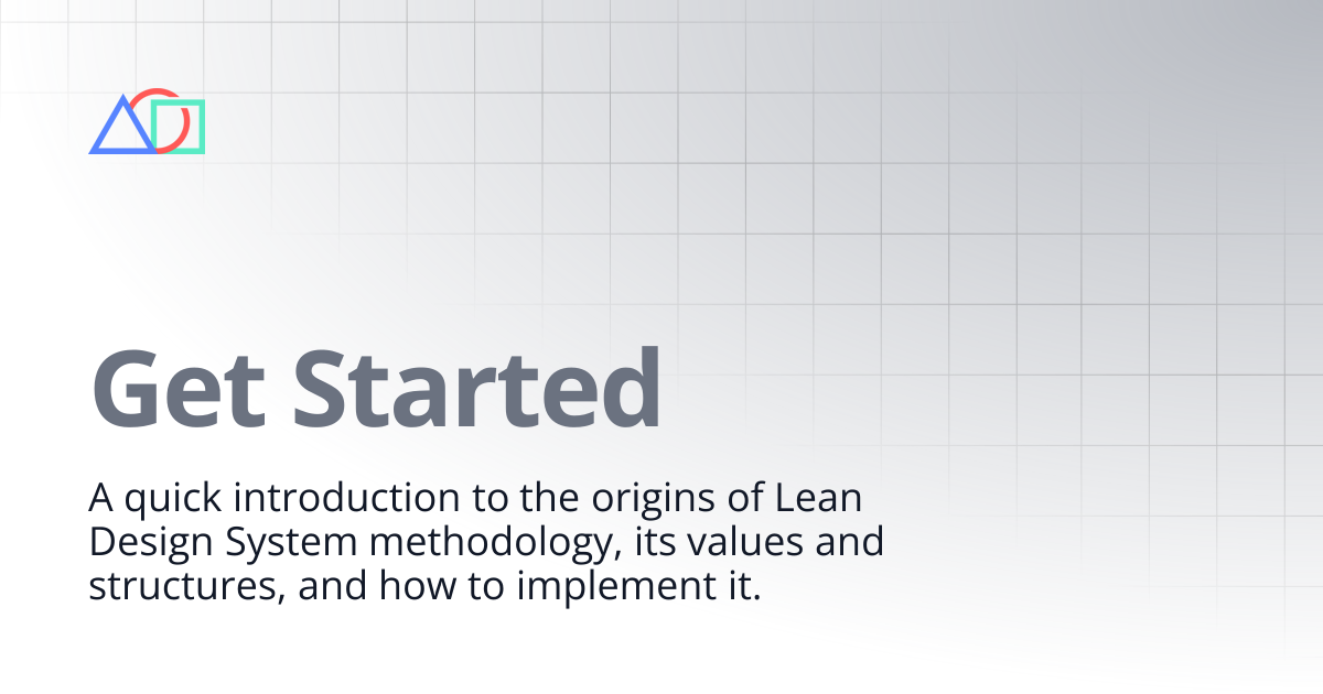 Get Started | Lean Design System